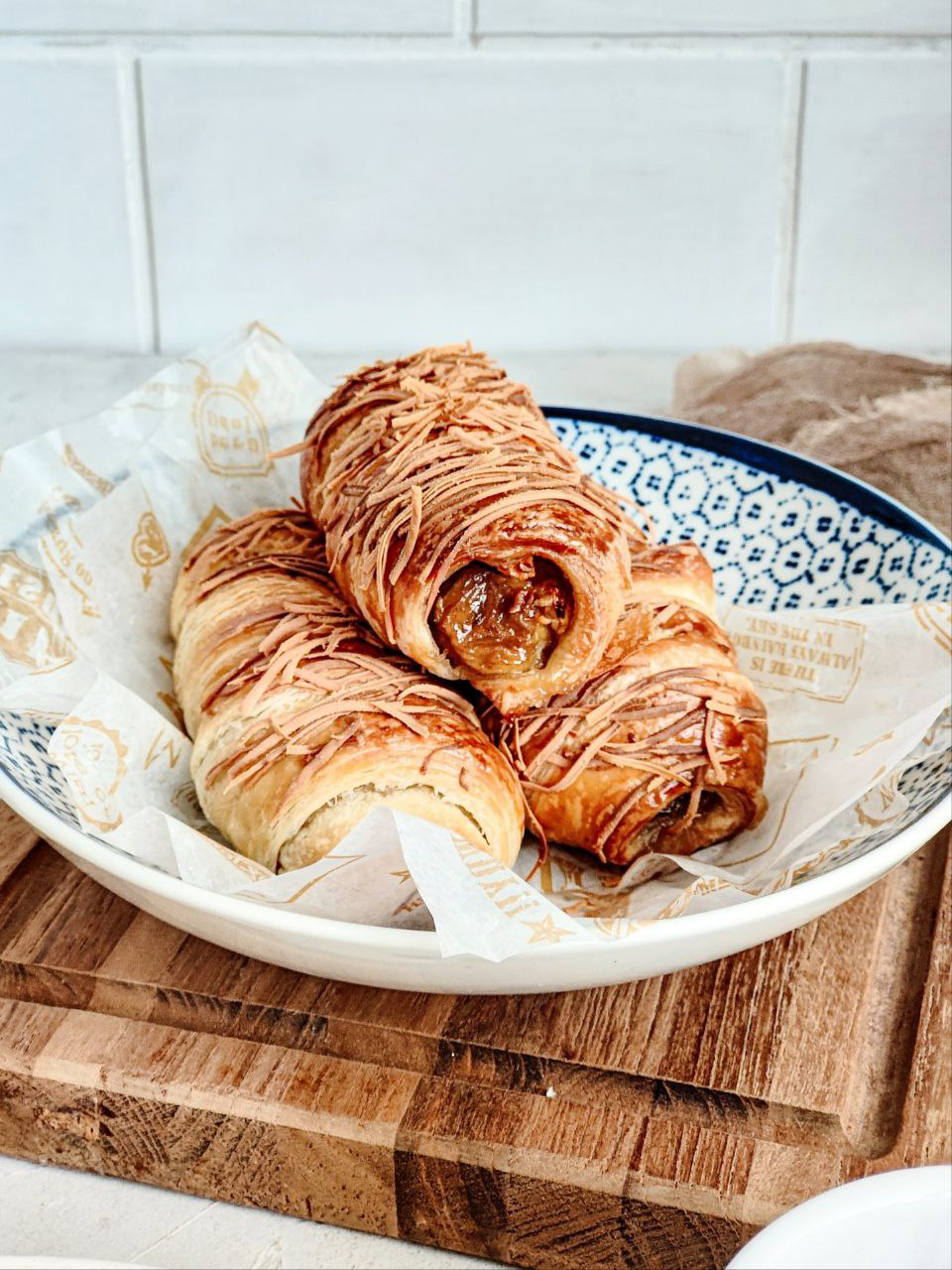 Banana Cheese Danish Pastry | Bonchef Pastry