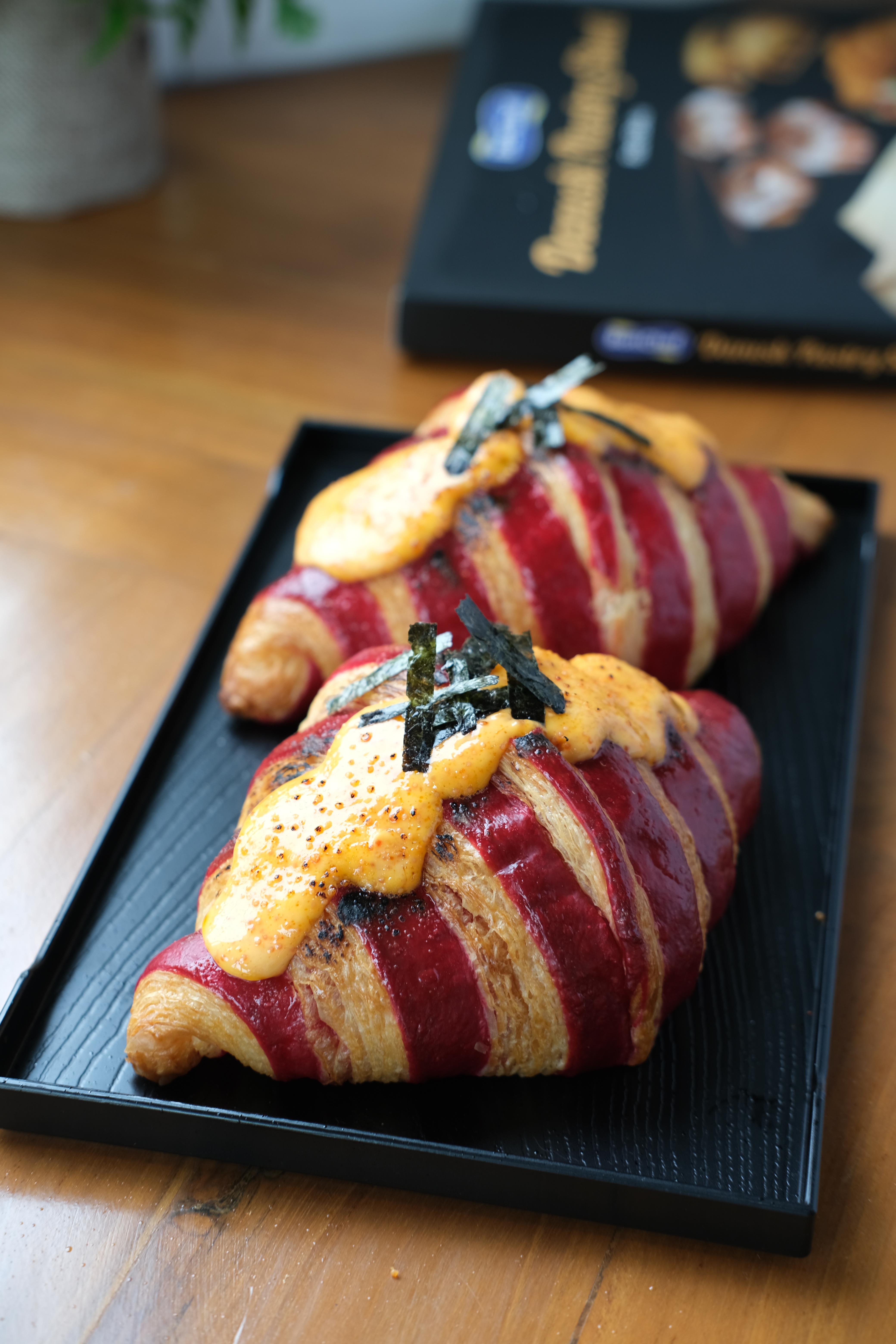Mentaiko Bi-Color Croissant | Bonchef Pastry